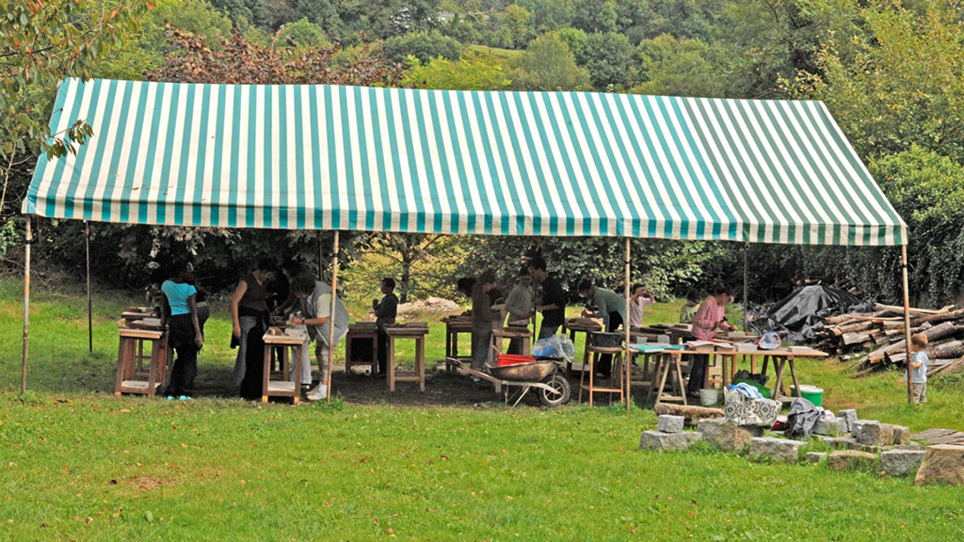 Sculpture workshop in Masgot | Tourisme Creuse Limousin