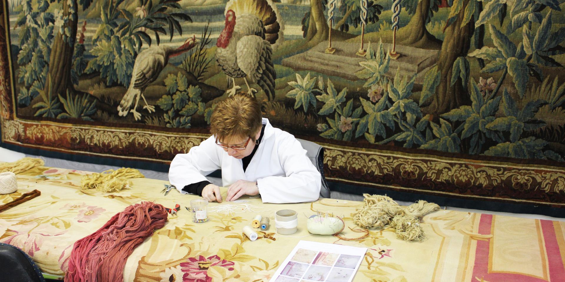 Restaurierung und Konservierung von Textilien | Tourisme Creuse Limousin